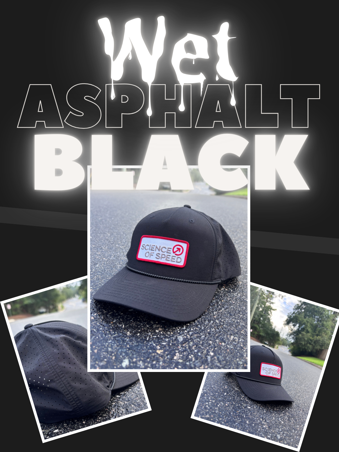 Science of Speed – Laser Perf Performance Rope Hat w/Patch - Science of ...